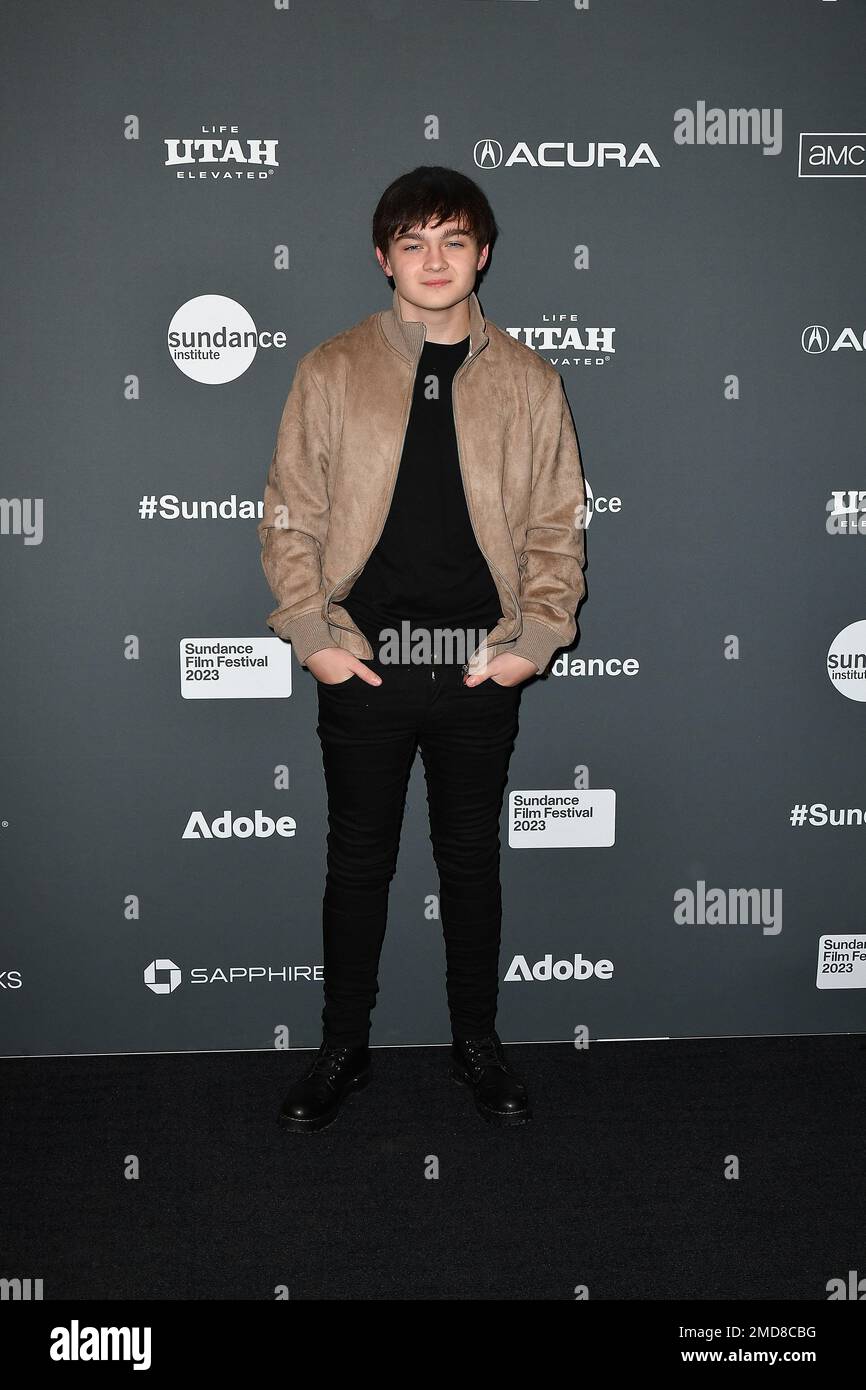 Park City, USA. 22nd Jan, 2023. Oren Kinlan attends the 2023 Sundance ...