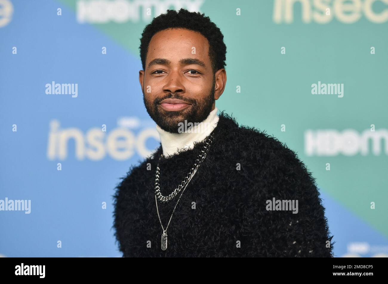 Jay Ellis arrives at the LA premiere of "Insecure" season five on ...