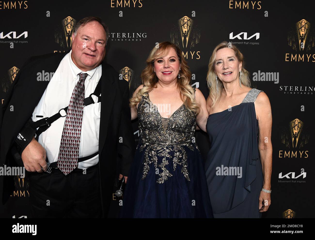 Television Academy Engineering Committee members Barry Zegel, left, and ...