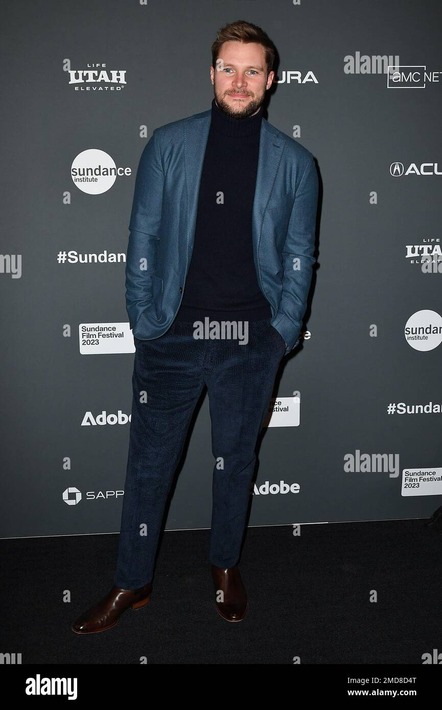 Park City, USA. 22nd Jan, 2023. Jack Reynor attends the 2023 Sundance ...