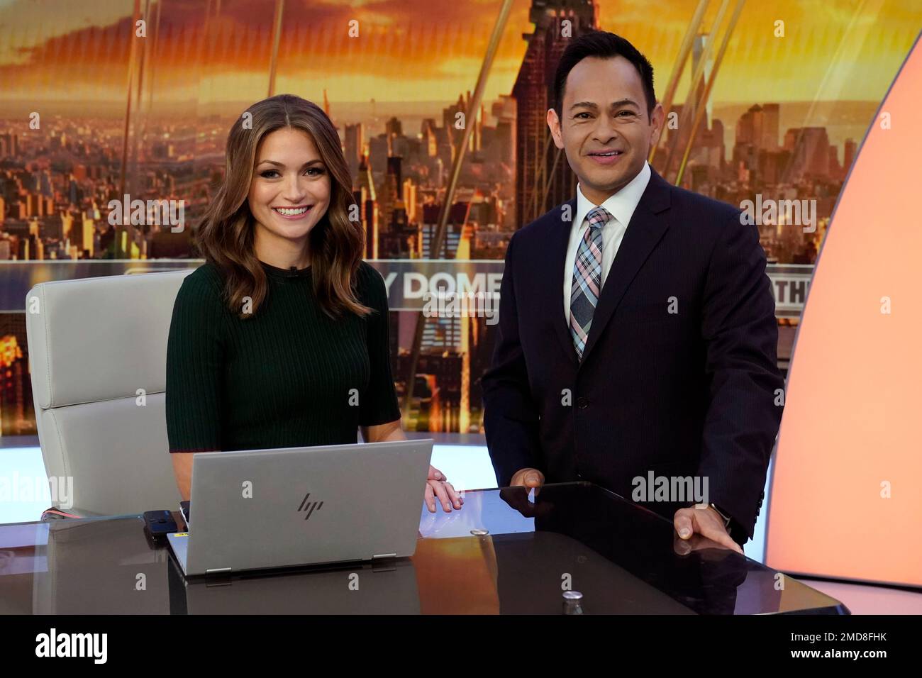 Fox Weather co-anchors and meteorologists Britta Merwin and Craig ...