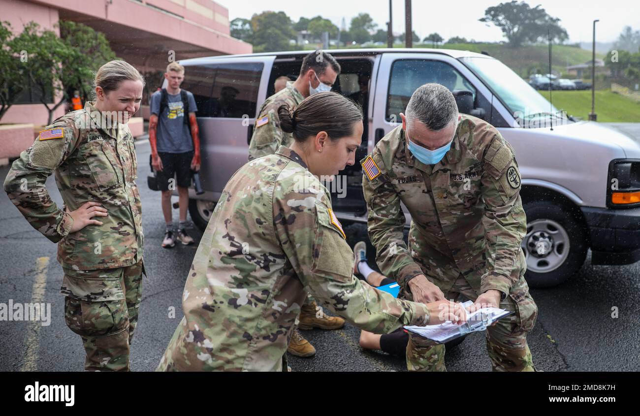 PEARL HARBOR (July 14, 2022) U.S. Army Soldiers in the 18th Medical ...
