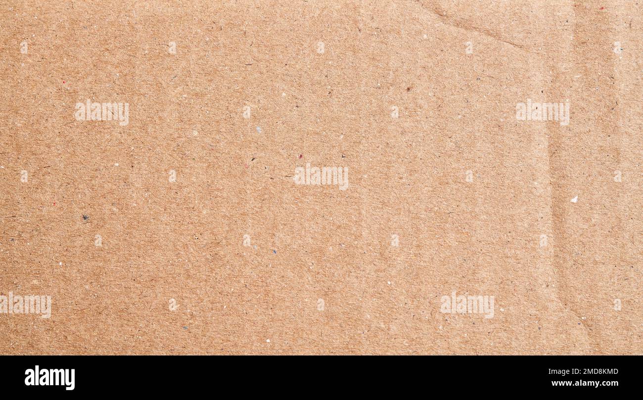 Brown cardboard carton material texture background Stock Photo - Alamy