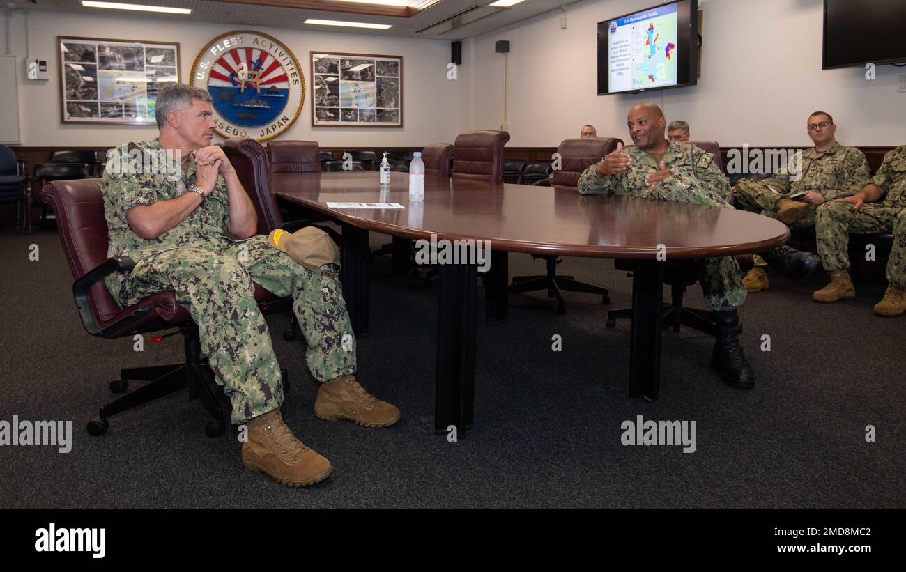 Aki Nichols, public affairs officer at Commander, Fleet Activities ...