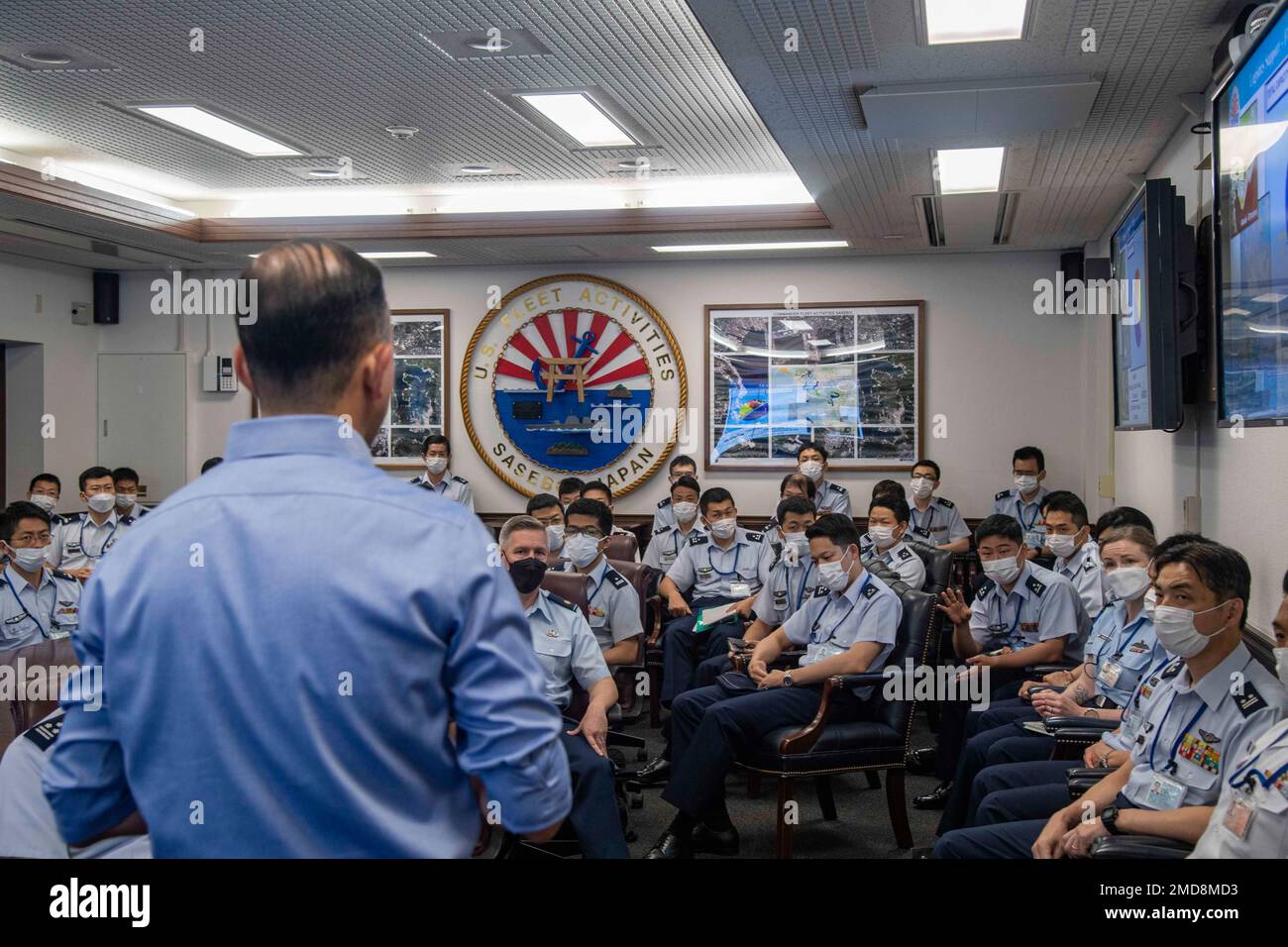 Aki Nichols, Commander, Fleet Activities Sasebo (CFAS) public affairs ...