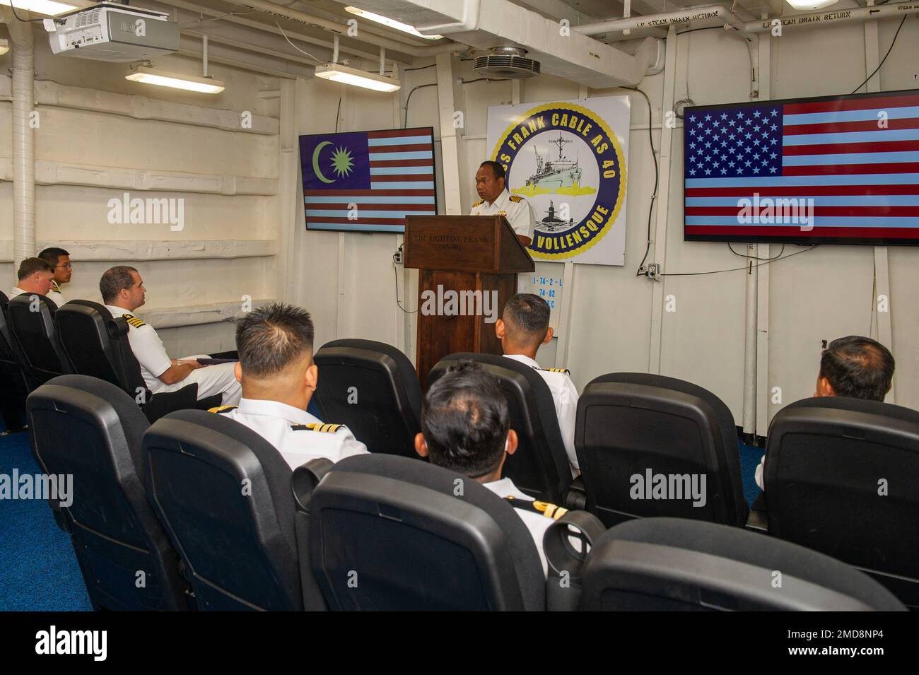 KOTA KINABALU, Malaysia (July 14, 2022) – Royal Malaysian Navy Capt ...