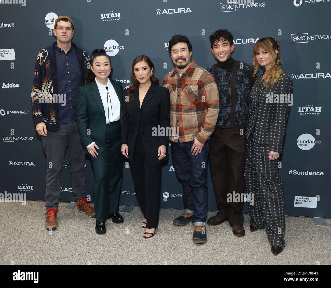 Park City, UT, USA. 22nd Jan, 2023. Timothy Simons, Sherry Cola, Ally ...