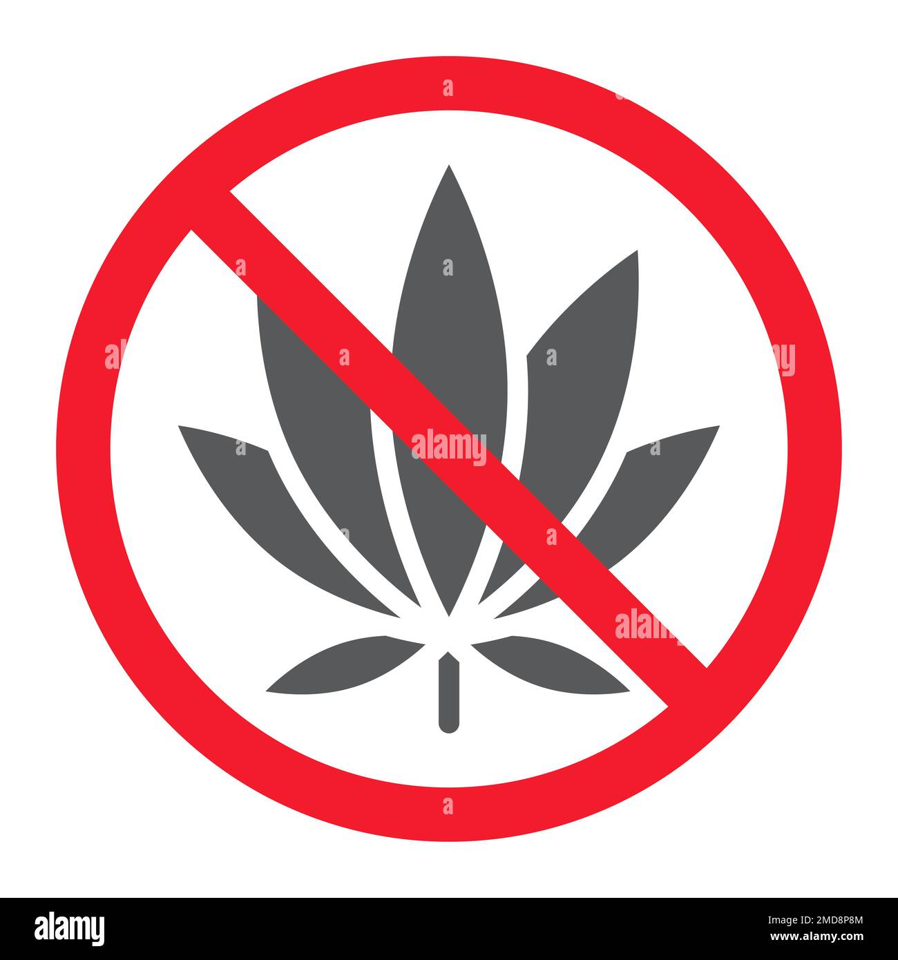 No smoking weed sign Cut Out Stock Images & Pictures - Alamy