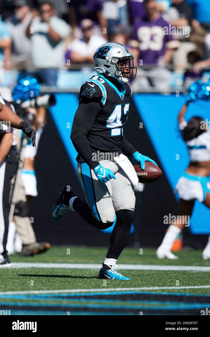 Carolina Panthers linebacker Haason Reddick (43) celebrates after ...