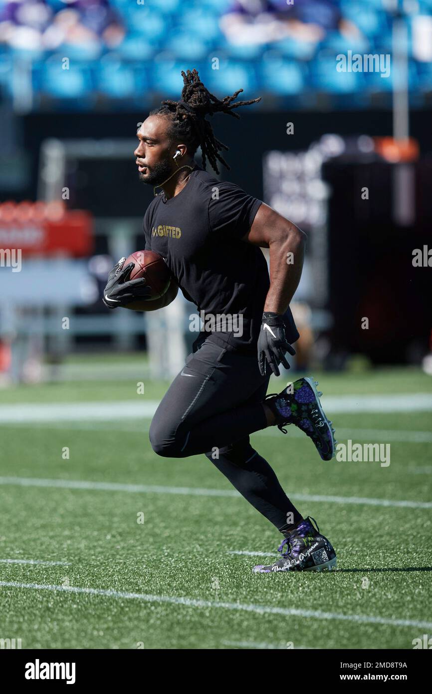Minnesota Vikings running back Alexander Mattison (25) warms up prior ...
