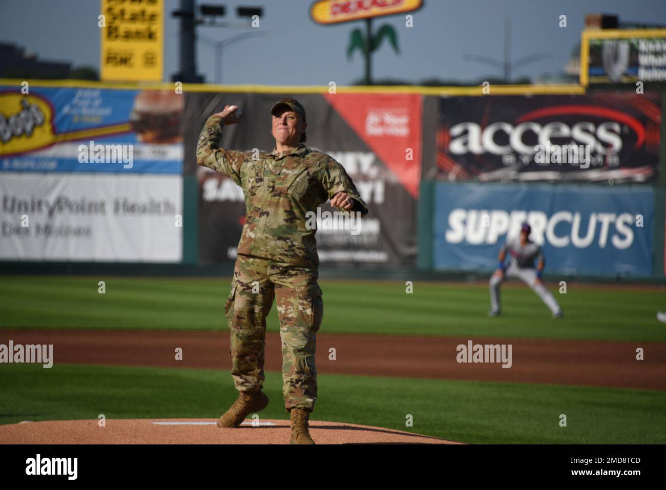 Chief Master Sgt. Sarah Orwig, 185th Air Refueling Wing Security Forces ...