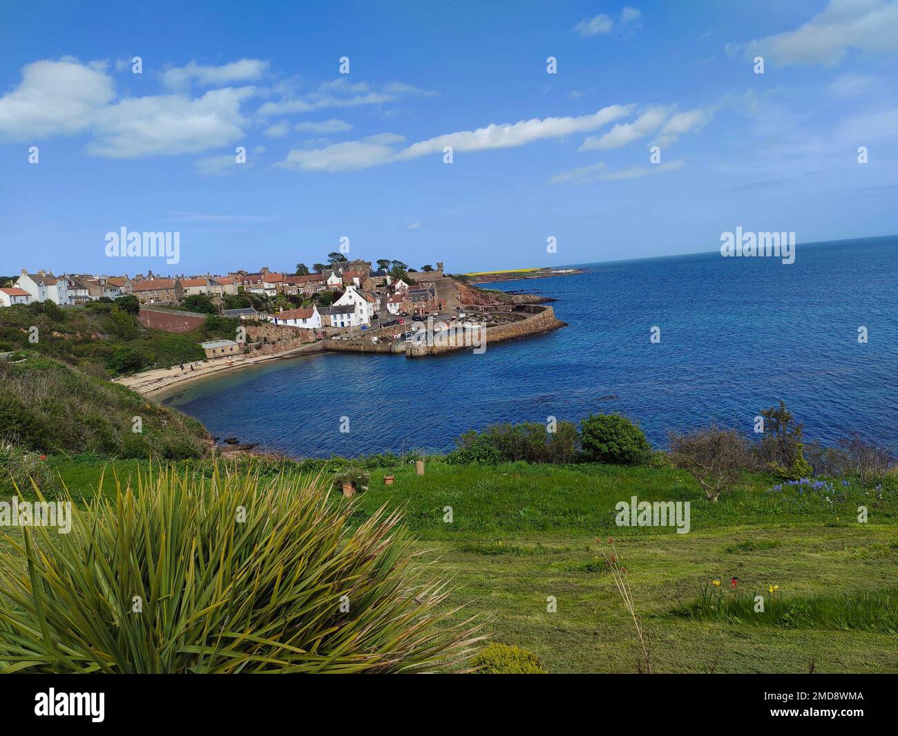 the coast view in Crail, Scotland Stock Photo - Alamy