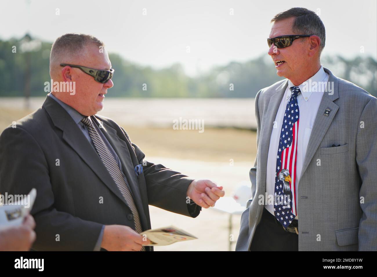 Army Reserve Ambassador Gary Beard (right). The groundbreaking ceremony ...