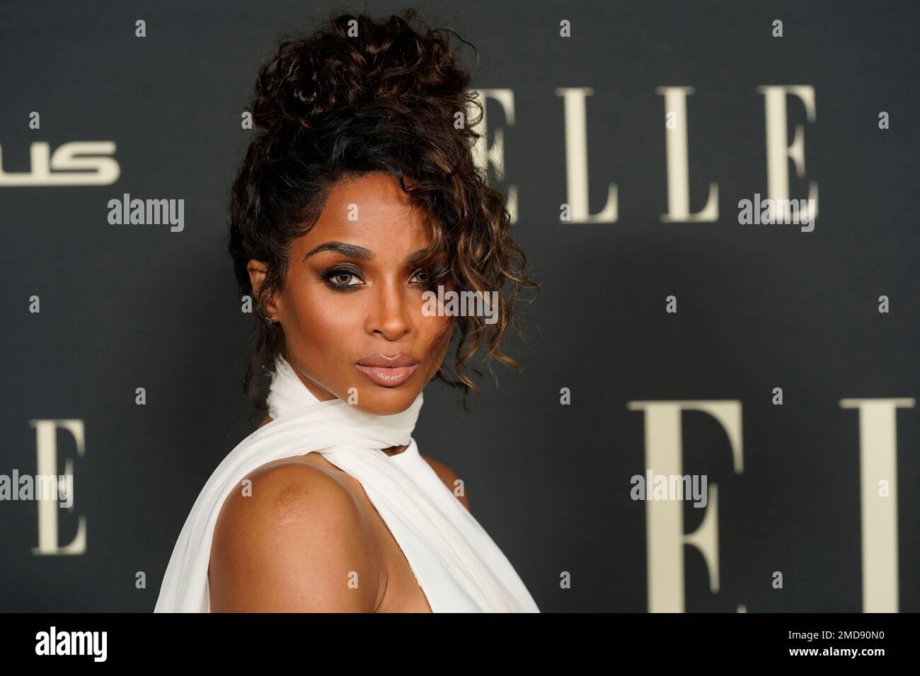 Ciara arrives at the 27th annual ELLE Women in Hollywood celebration on ...