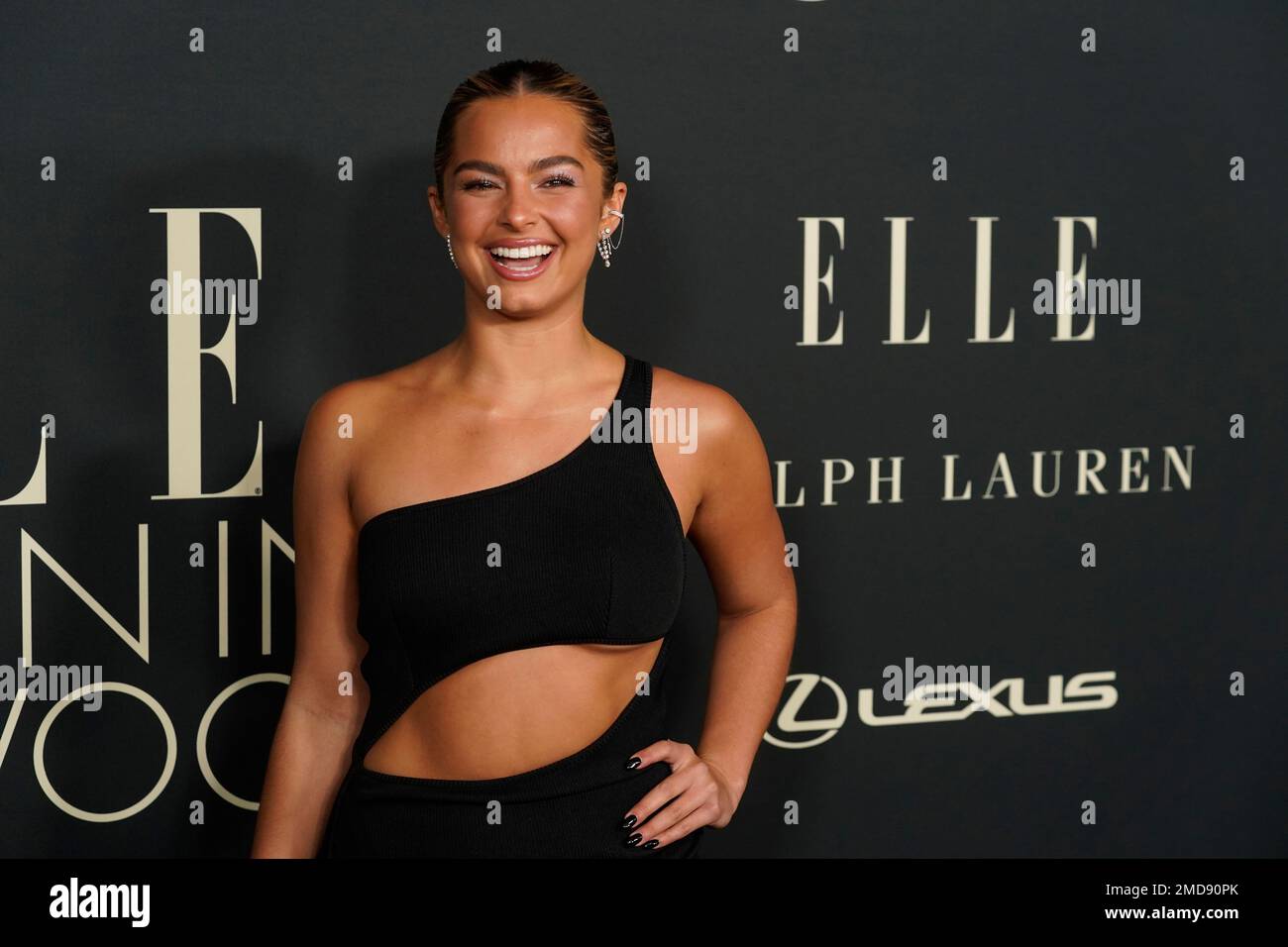 Addison Rae arrives at the 27th annual ELLE Women in Hollywood ...