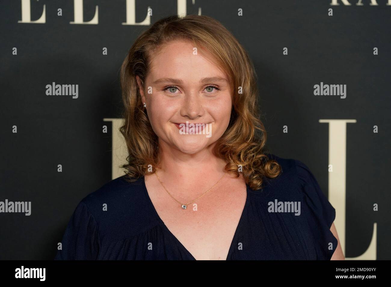 Danielle Macdonald arrives at the 27th annual ELLE Women in Hollywood ...