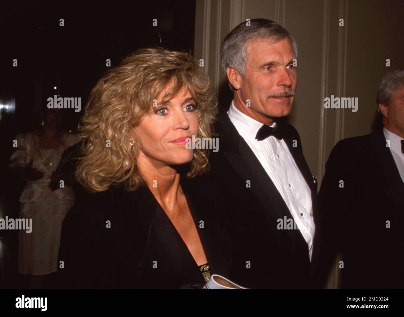 Jane Fonda and Ted Turner March 1990 Credit: Ralph Dominguez/MediaPunch ...