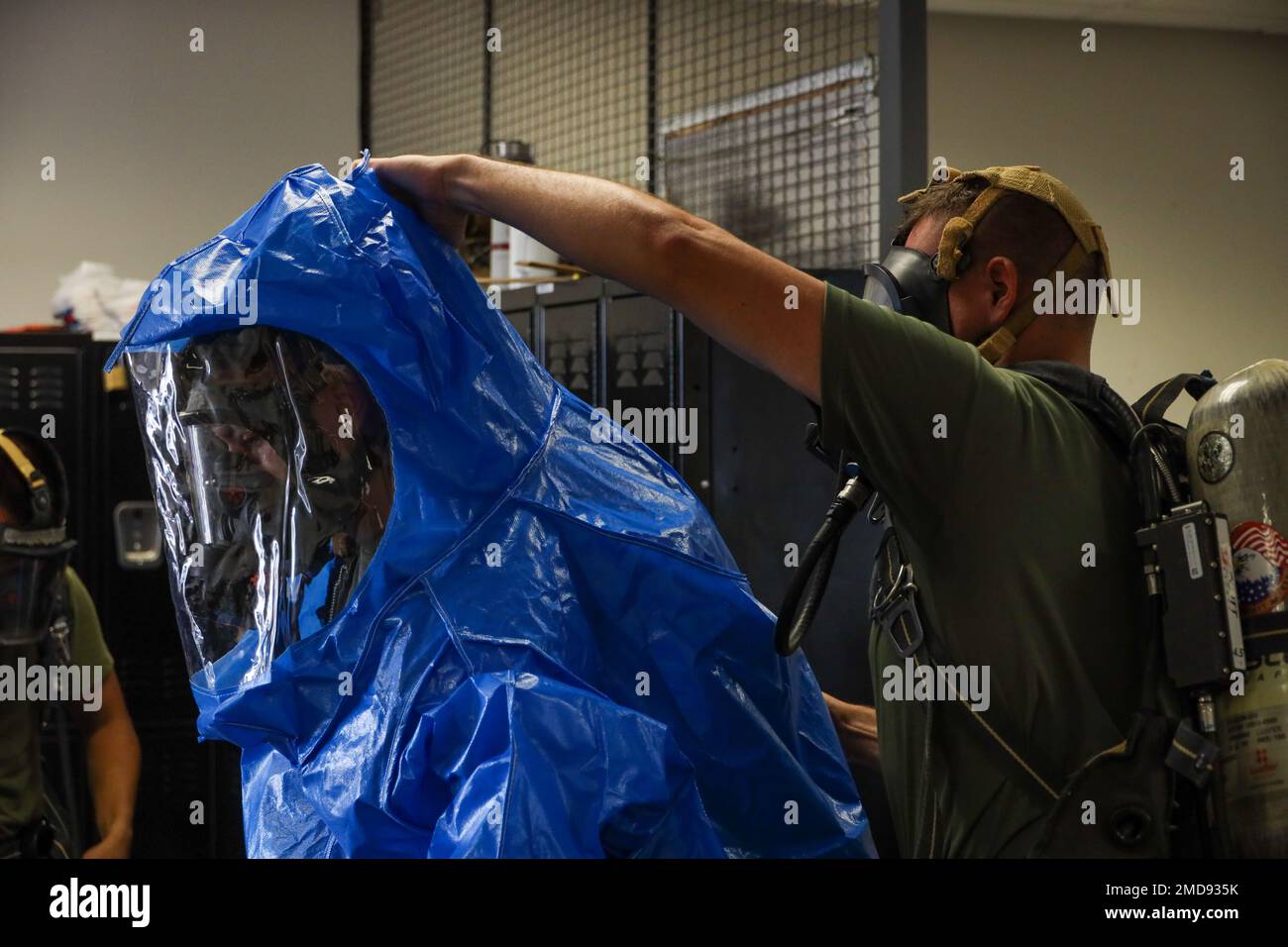 Radiological nuclear cbrn suit hi-res stock photography and images - Alamy