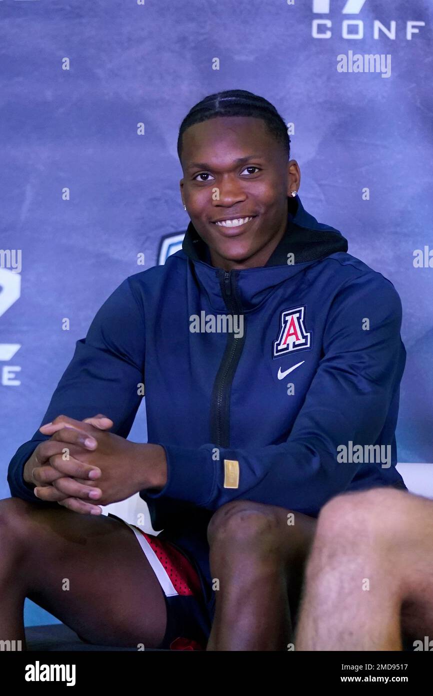 Arizona's Bennedict Mathurin during Pac-12 Conference NCAA college ...