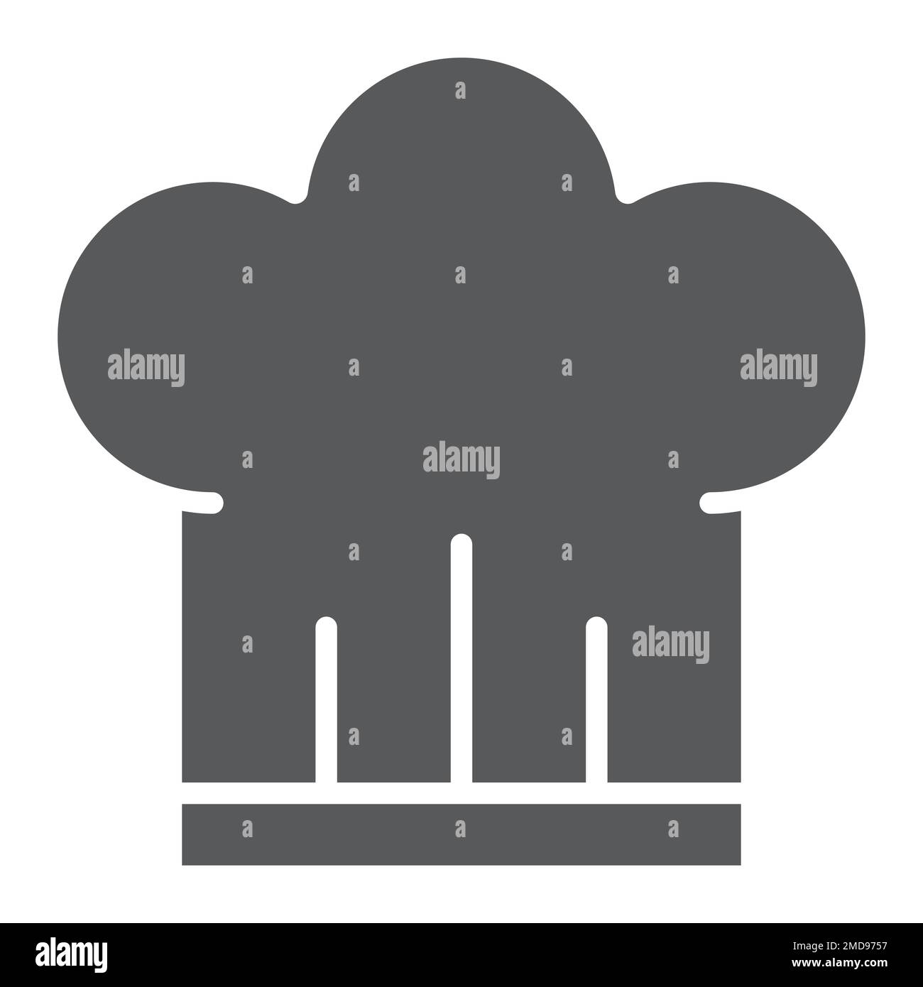 Chef hat glyph icon, kitchen and cooking, cook hat sign vector graphics ...