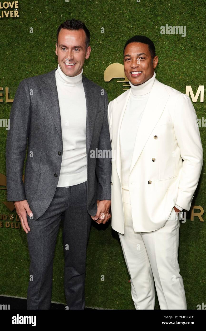 Tim Malone and Don Lemon attend the 15th annual Golden Heart Awards ...