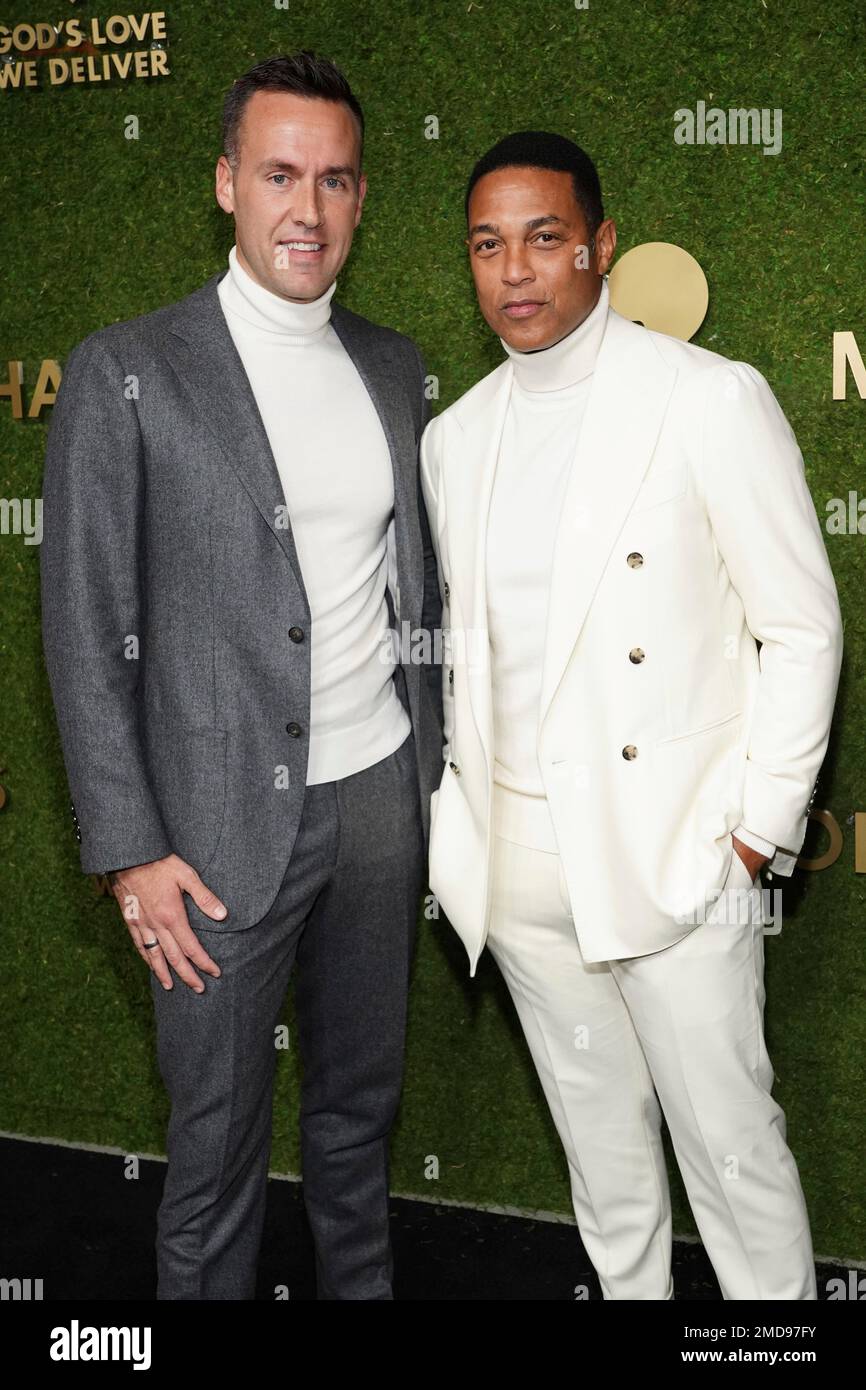 Tim Malone and Don Lemon attend the 15th annual Golden Heart Awards ...