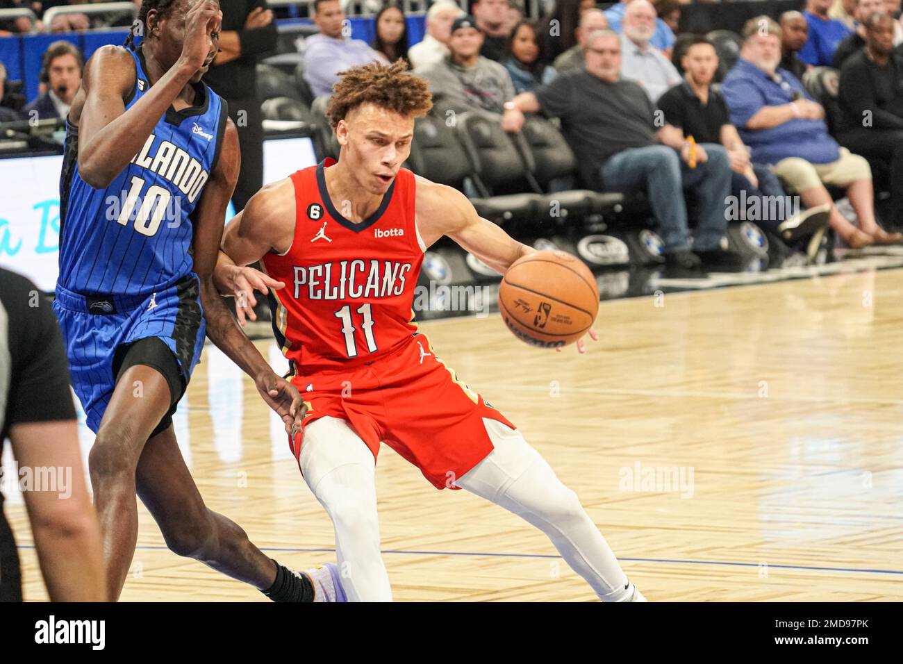 Orlando, Florida, USA, January 20, 2023, New Orleans Pelicans guard ...