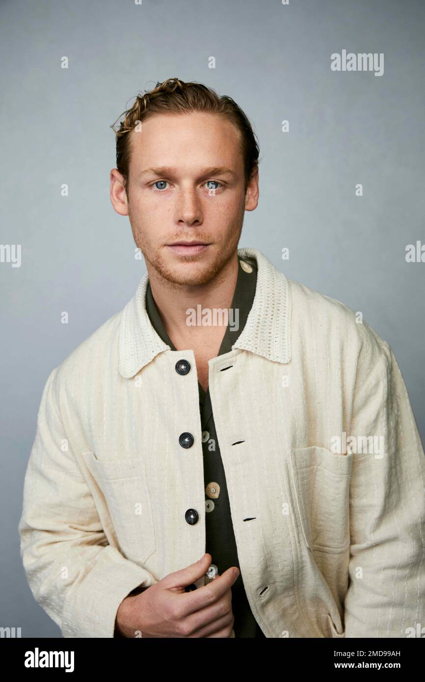 Cole Doman poses for a portrait to promote the film "Mutt" at the ...