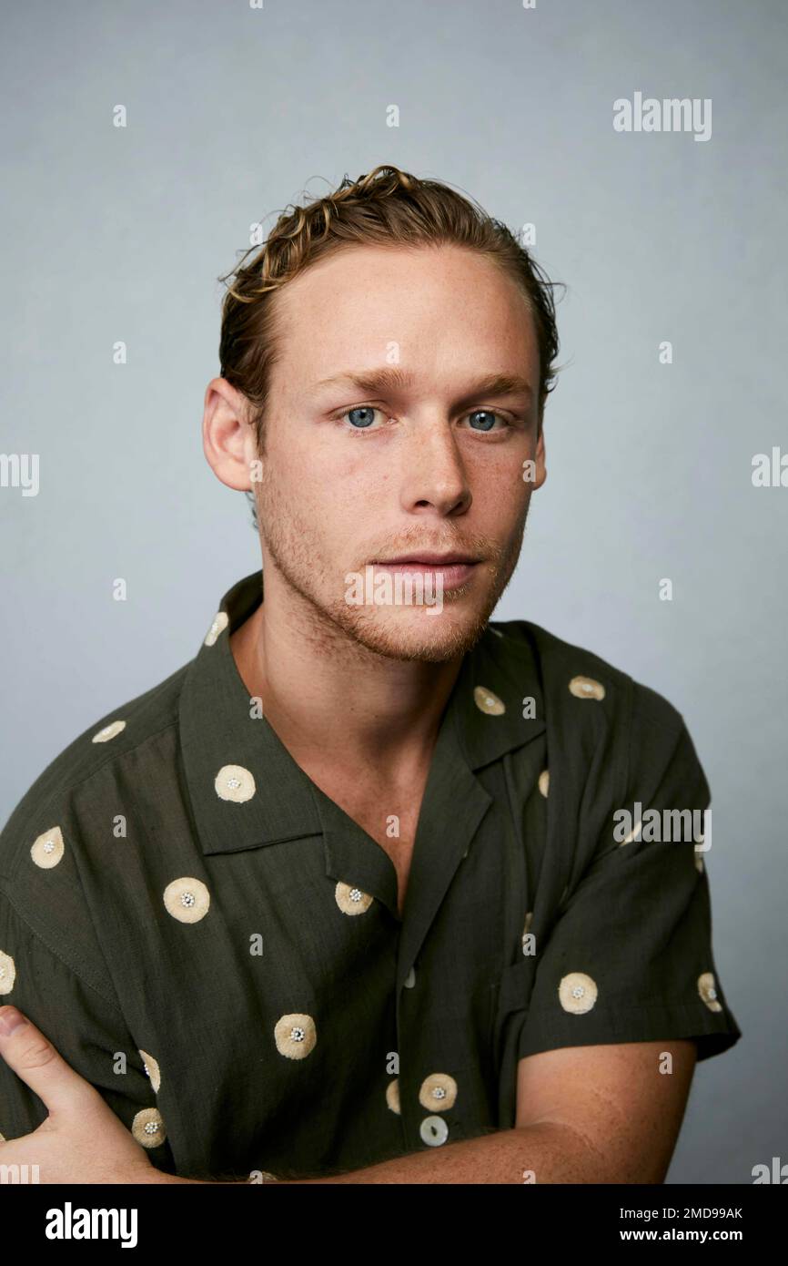 Cole Doman poses for a portrait to promote the film "Mutt" at the ...