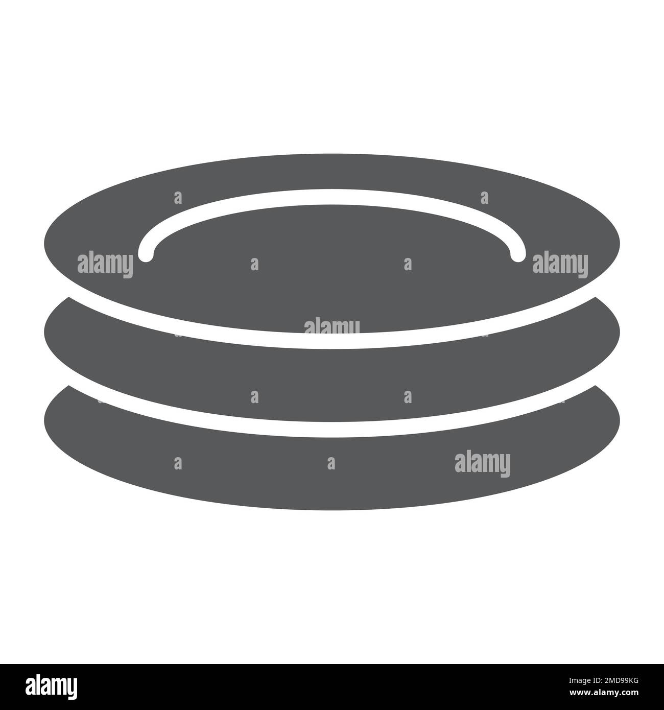 Simple metal plates Stock Vector Images - Alamy