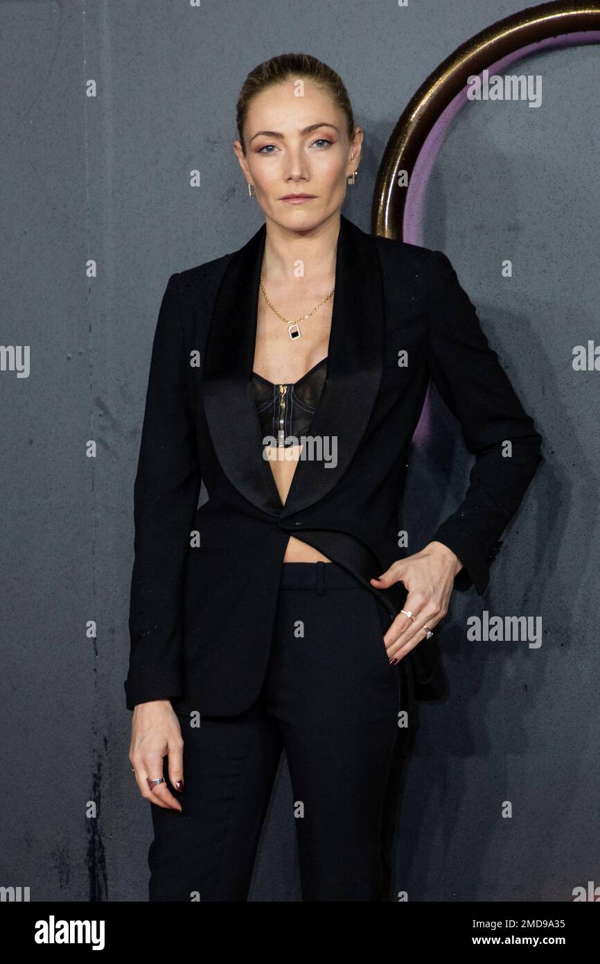 Clara Paget poses for photographers upon arrival at the premiere of the ...