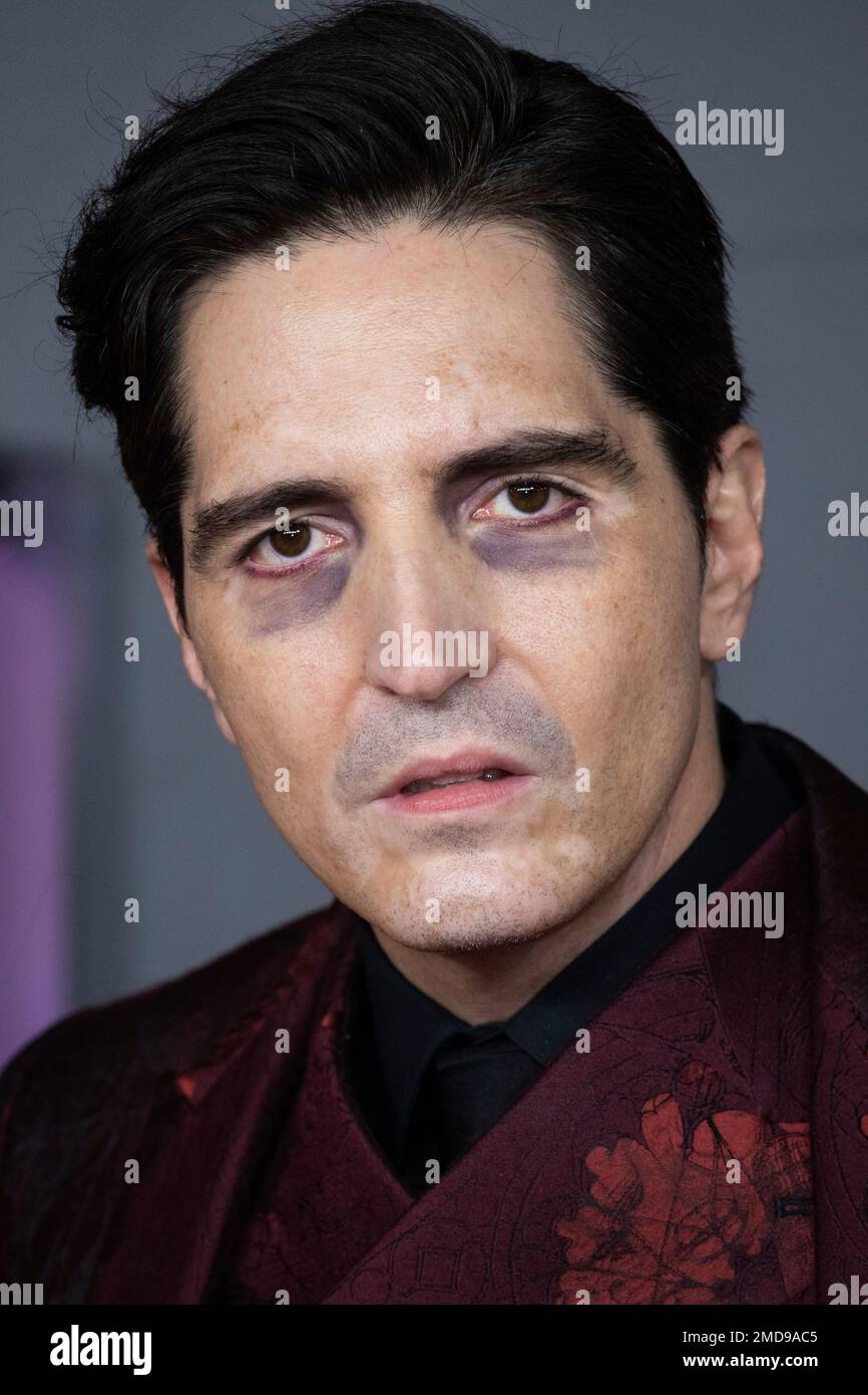David Dastmalchian poses for photographers upon arrival at the premiere ...