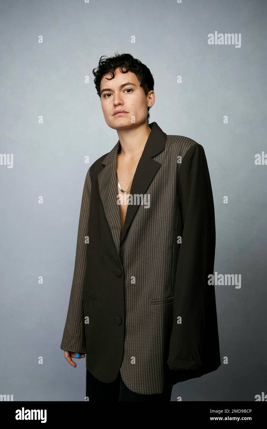 Lio Mehiel poses for a portrait to promote the film "Mutt" at the ...