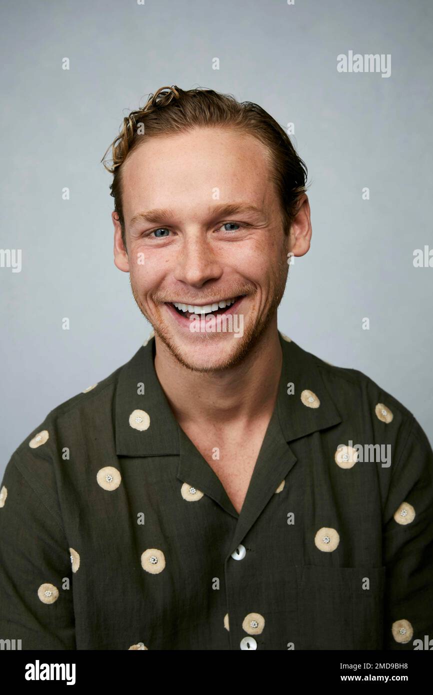 Cole Doman poses for a portrait to promote the film "Mutt" at the ...