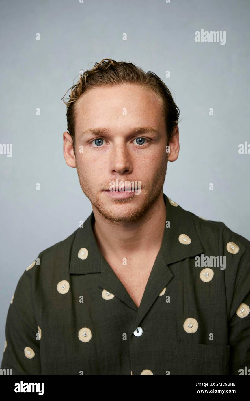 Cole Doman poses for a portrait to promote the film "Mutt" at the ...