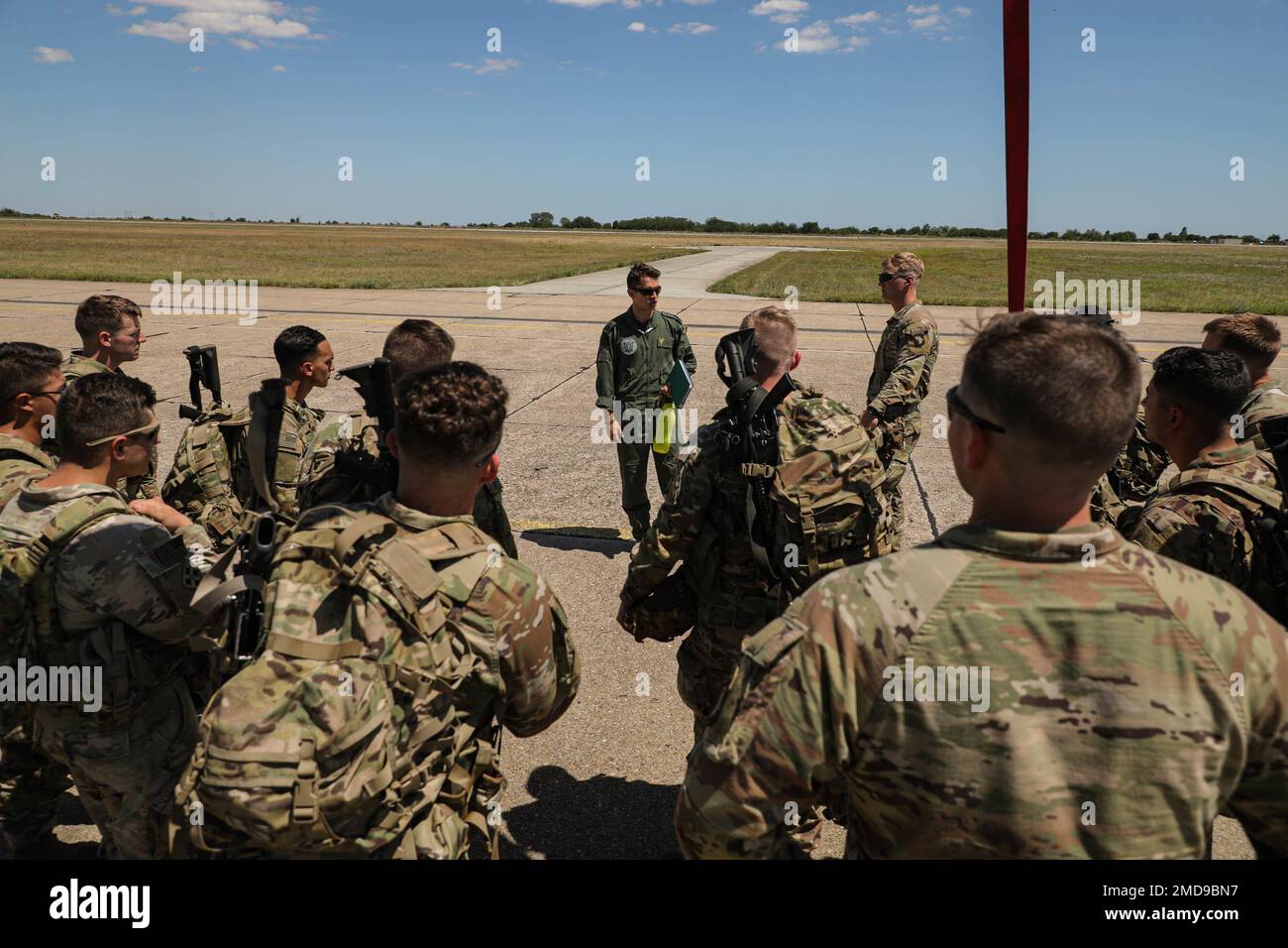 Soldiers assigned to the 1st Battalion, 502nd Infantry Regiment "First ...