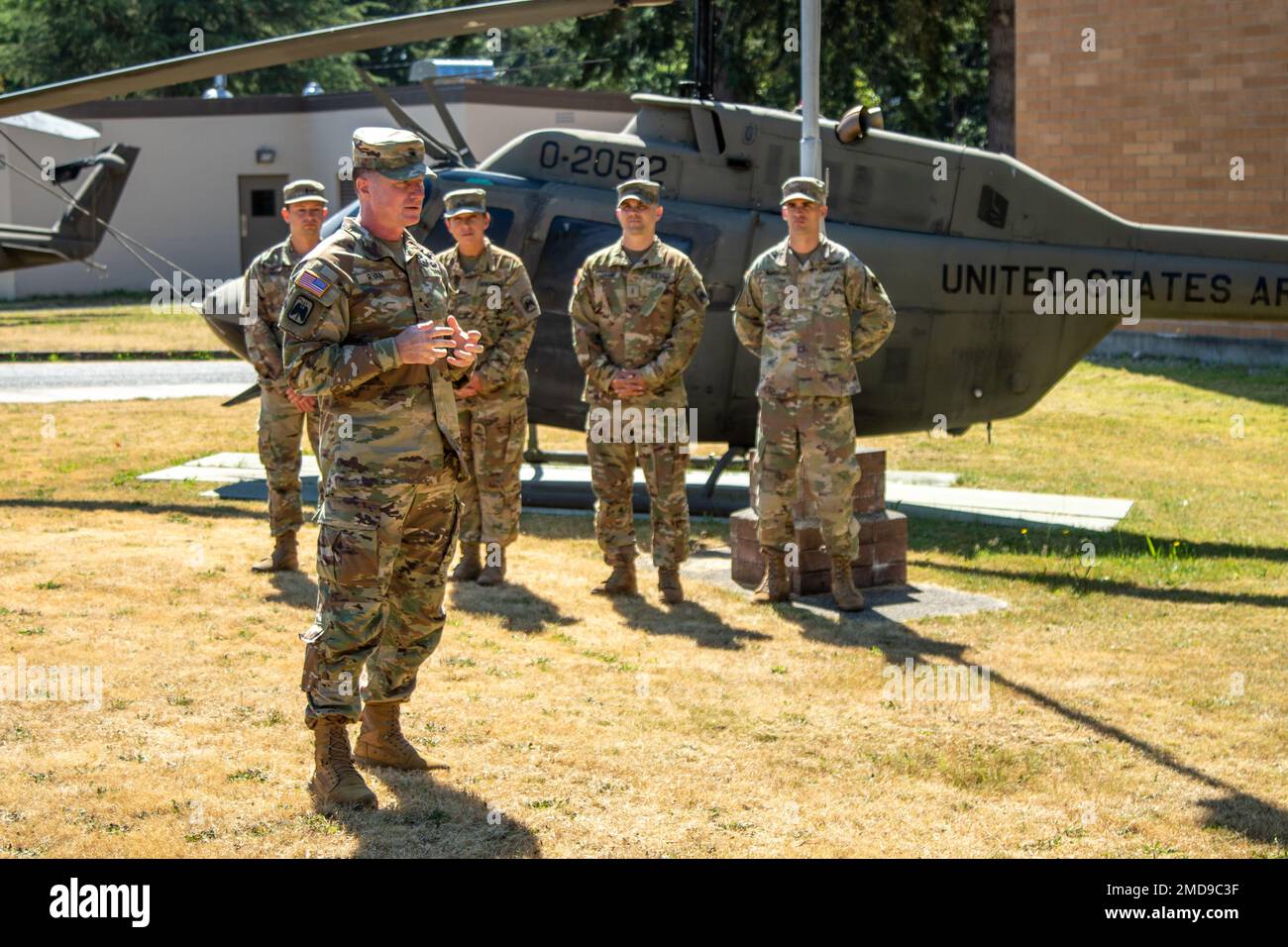 Brig. Gen. William Ryan, the deputy commanding general of I Corps ...