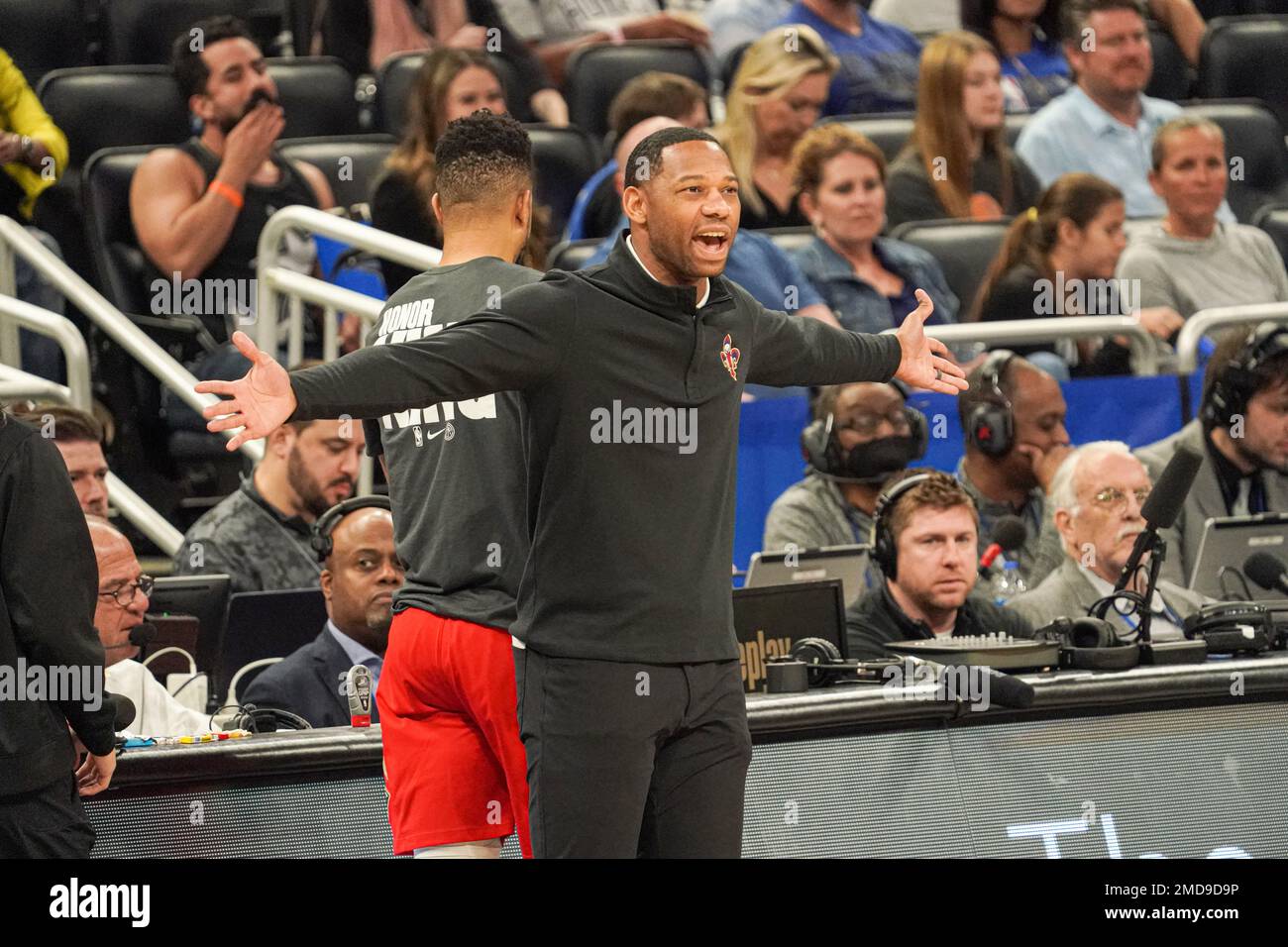 Orlando, Florida, USA, January 20, 2023, New Orleans Pelicans head ...
