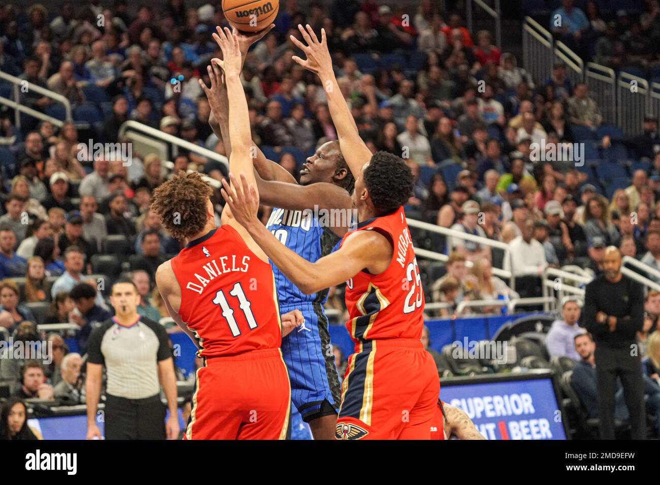 Orlando, Florida, USA, January 20, 2023, Orlando Magic center Bol Bol ...