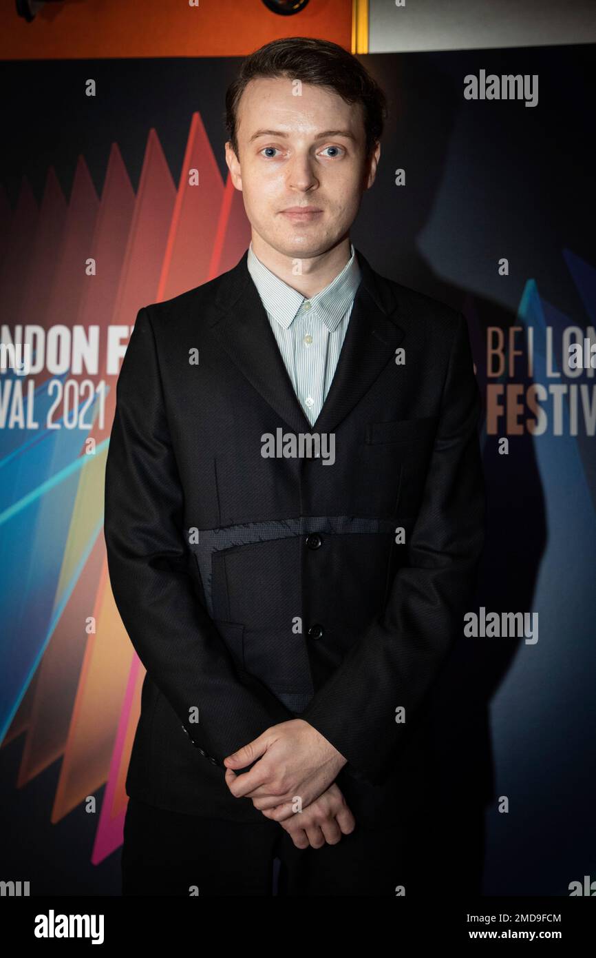 Matthew Tennyson poses for photographers upon arrival at the premiere ...