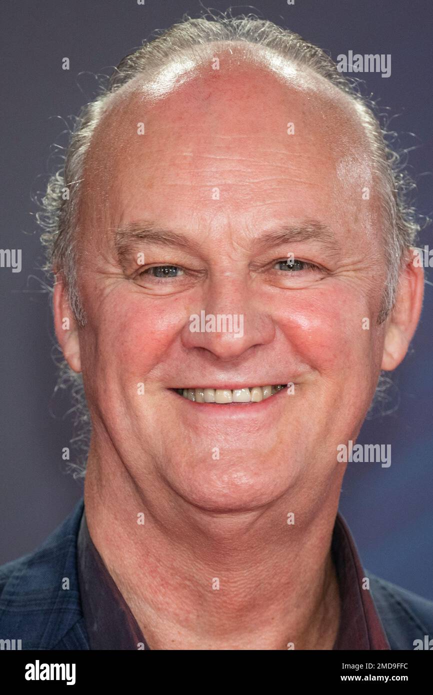 Tim McInnerny poses for photographers upon arrival at the closing night ...