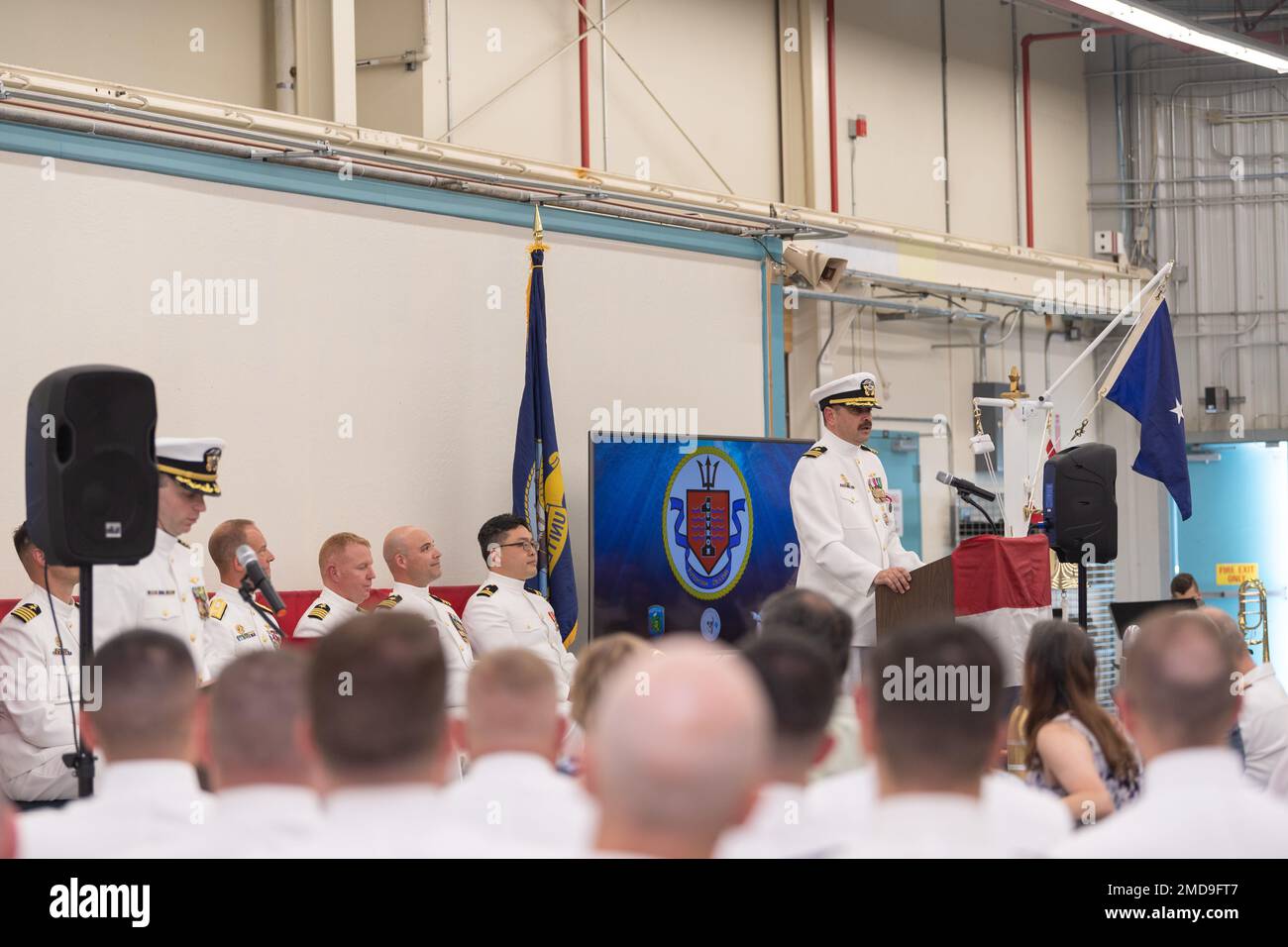 Cmdr. Robert Patchin, commanding officer, Unmanned Undersea Vehicle Squadron (UUVRON) 1 ...