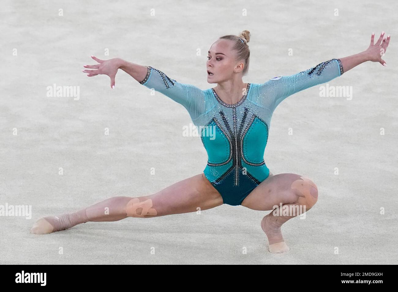 FILE - In this Aug. 2, 2021, file photo, Angelina Melnikova, of the ...