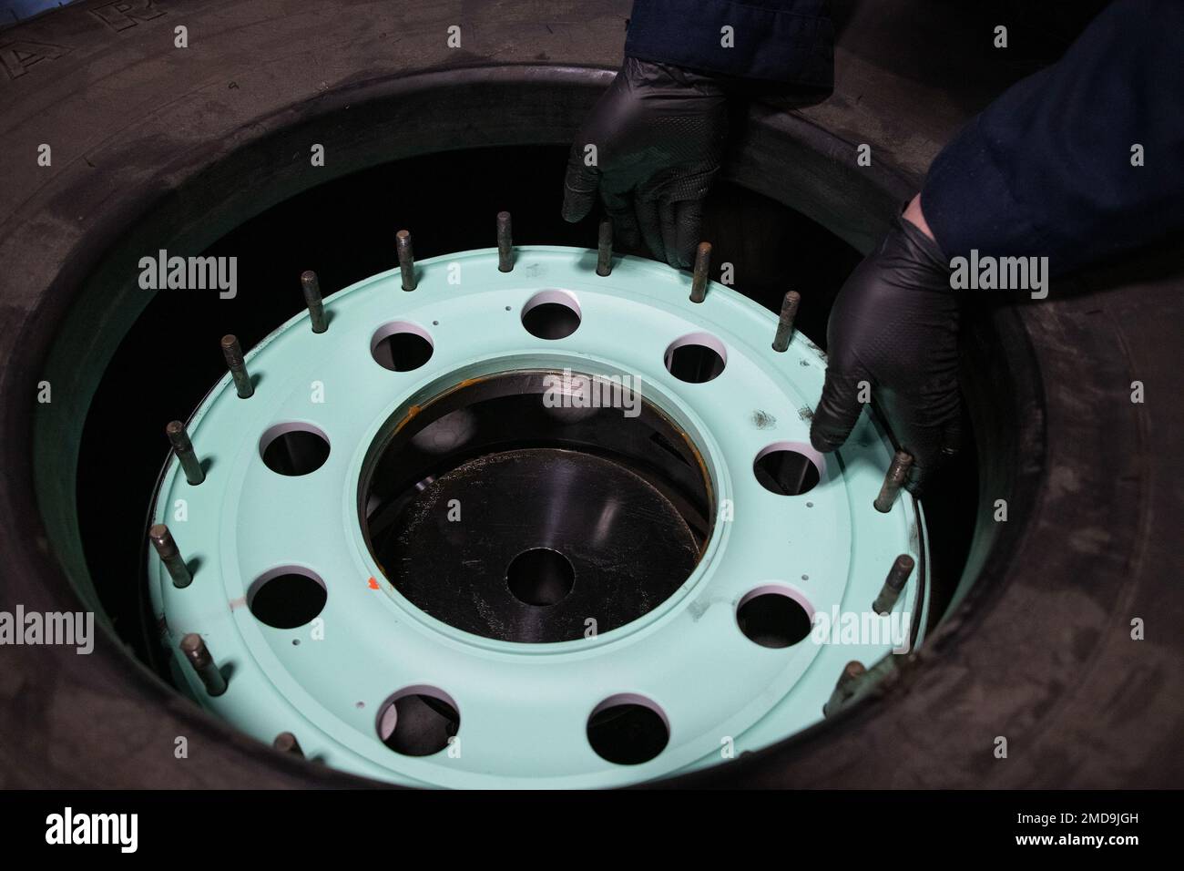 U.S. Air Force Senior Airman Christopher Tyrrell, 60th Maintenance ...