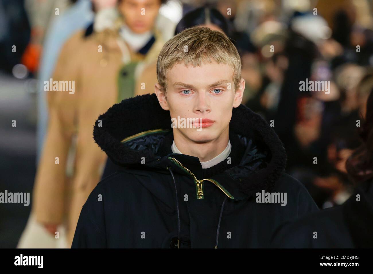 Paris, France. 22nd Jan, 2023. SACAI Fall/Winter 2023-24 Runway during ...