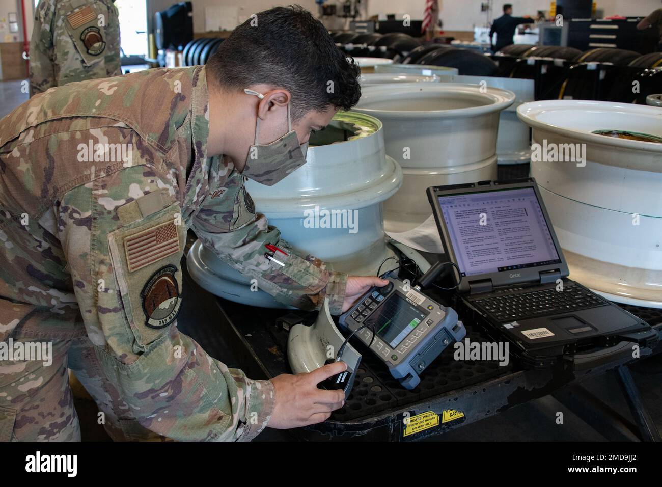 U.S. Air Force Senior Airman Carlos Ostro, 349th Maintenance Squadron ...