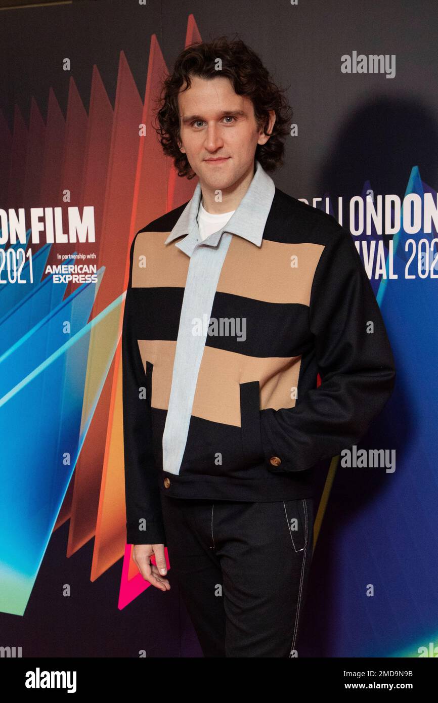 Harry Melling poses for photographers at the photo call for the film ...