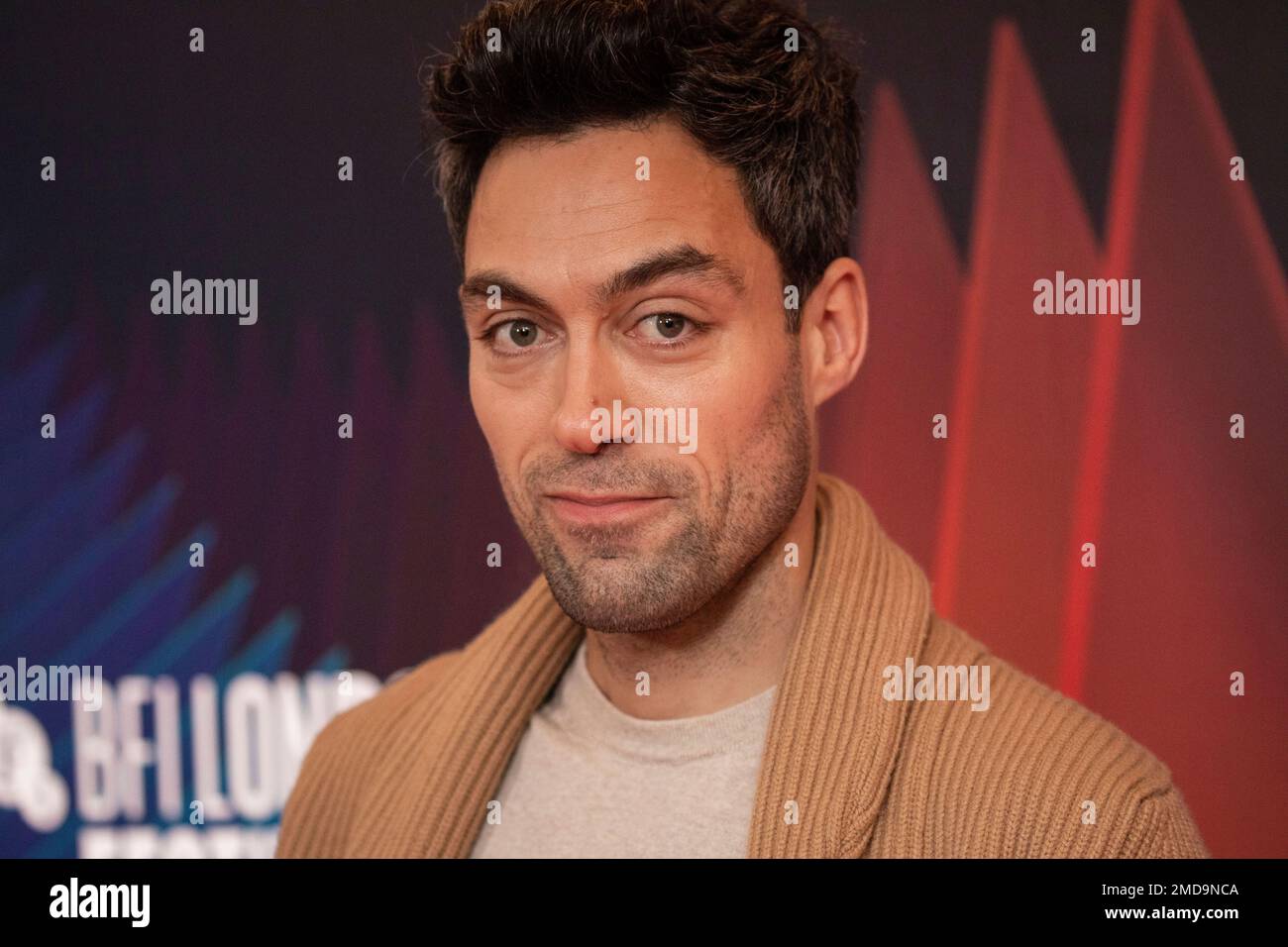 Alex Hassell poses for photographers at the photo call for the film ...