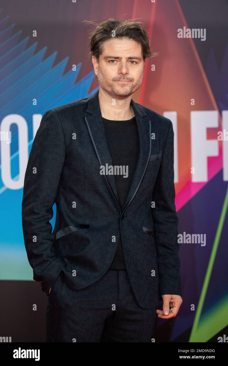 Richard Short poses for photographers upon arrival at the closing night ...