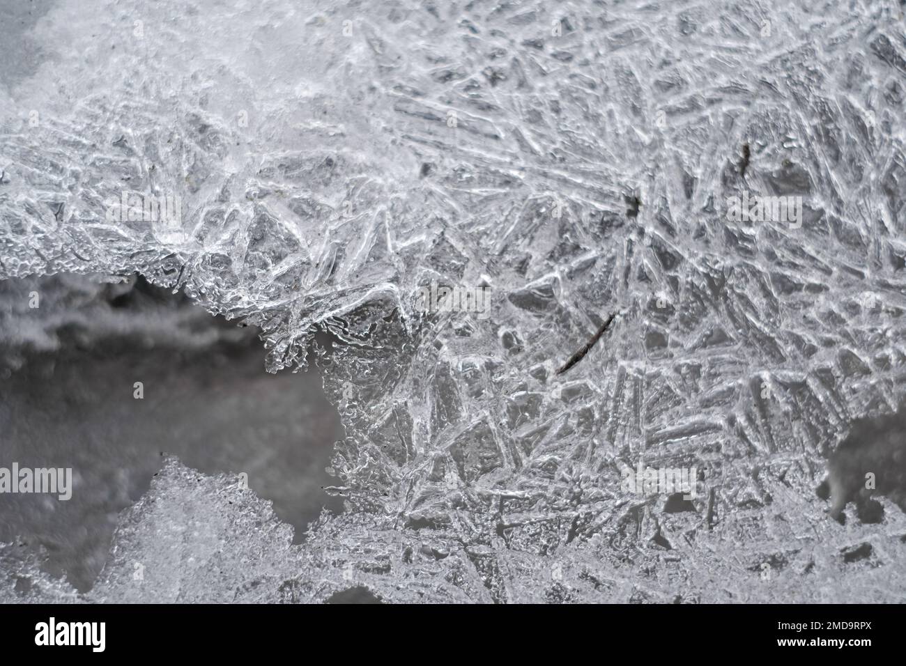 winter texture. Ice texture close-up.Winter season.Winter frosty ...